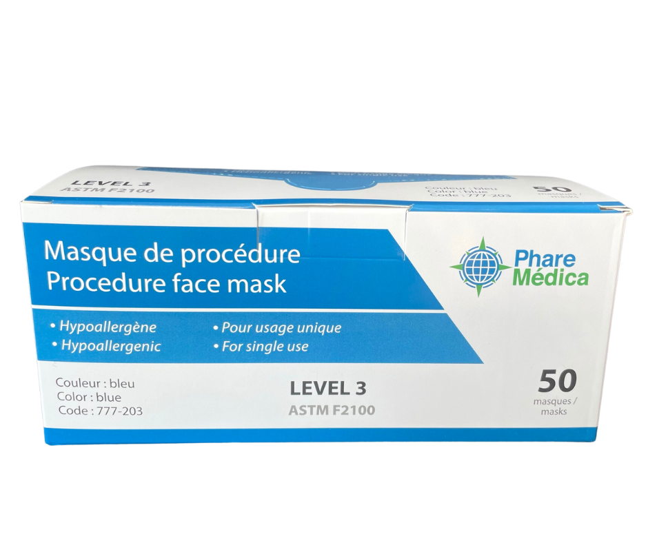 ASTM Adult Mask - Level 3 - Box of 50